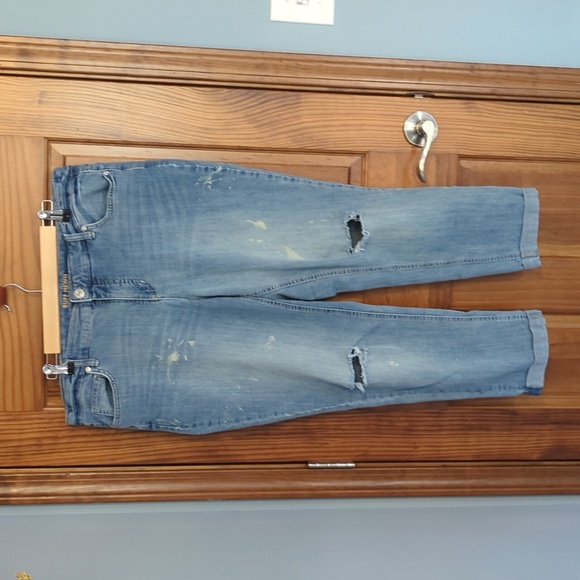 Ruff Hewn | Jeans | Ruff Hewn Womens Distressed Easy Slim Taylor Blue ...